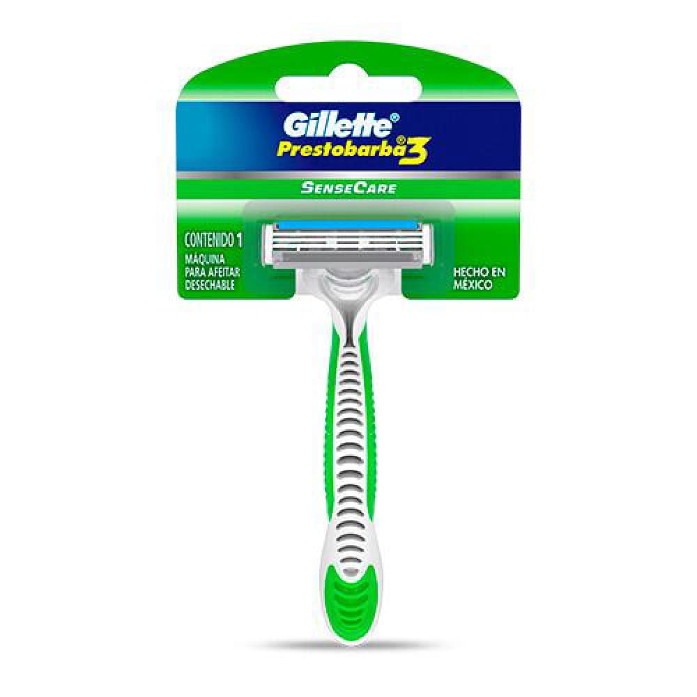 AP BARBEAR GILLETTE PRESTOBARBA 3 SENSE CARE - alexfarma