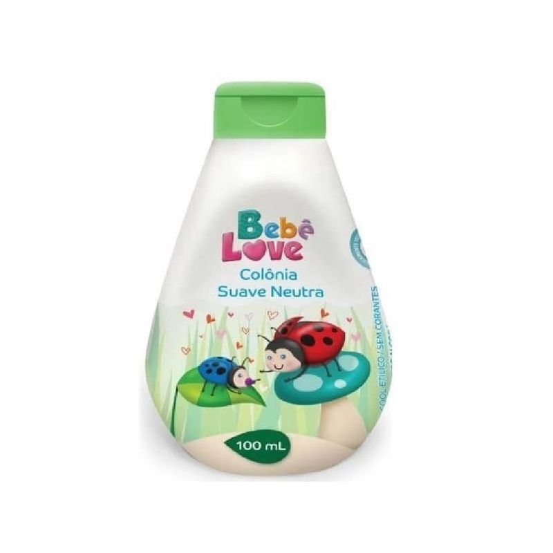 COLONIA BEBE LOVE SUAVE 100ML - alexfarma