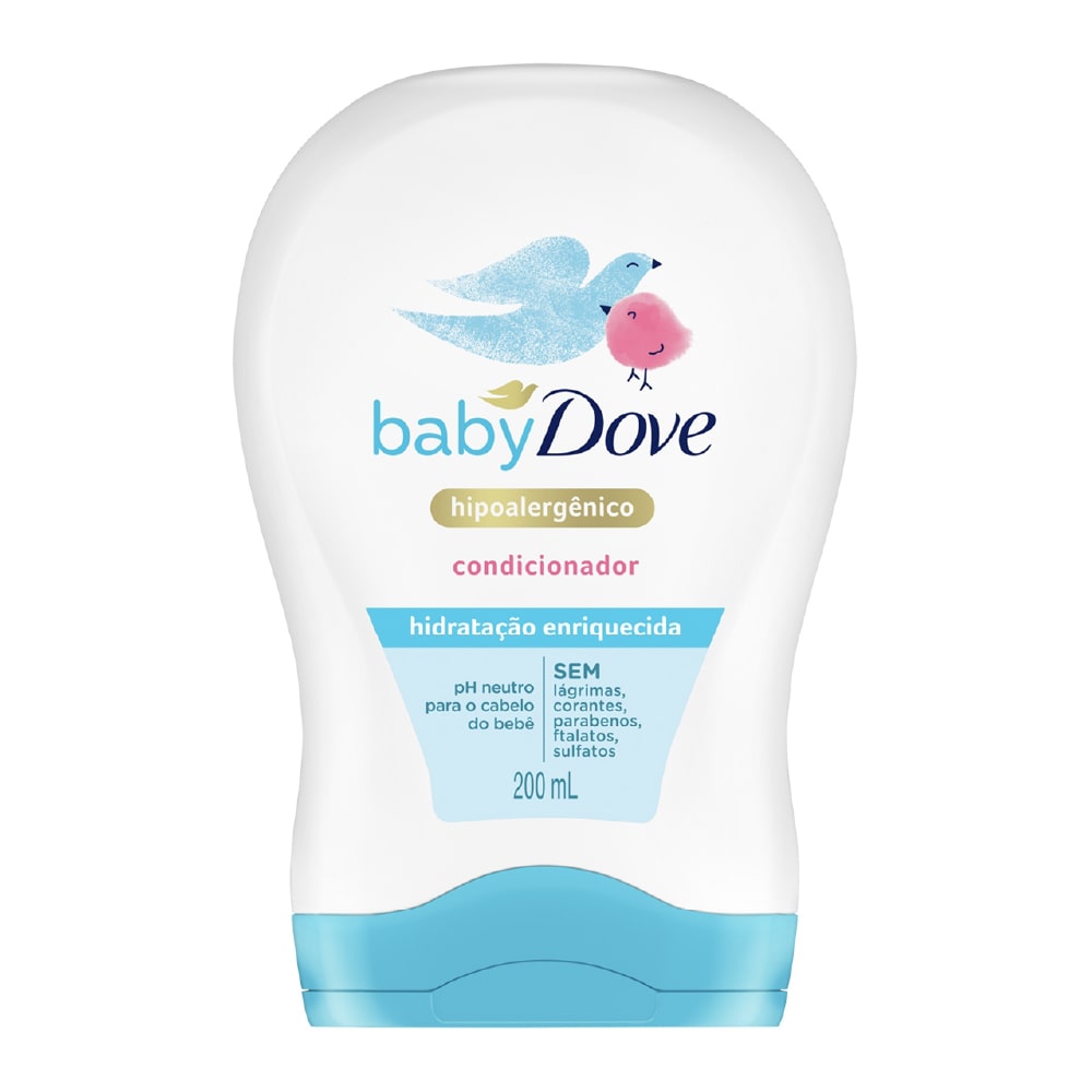 COND DOVE BABY HIDRATACAO ENRIQUECIDA 200ML - alexfarma