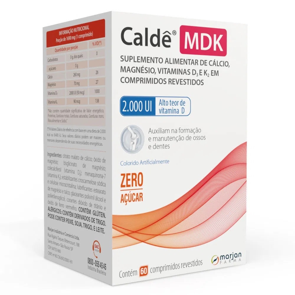 CALDE MDK 2000MG C/60 COMP - alexfarma