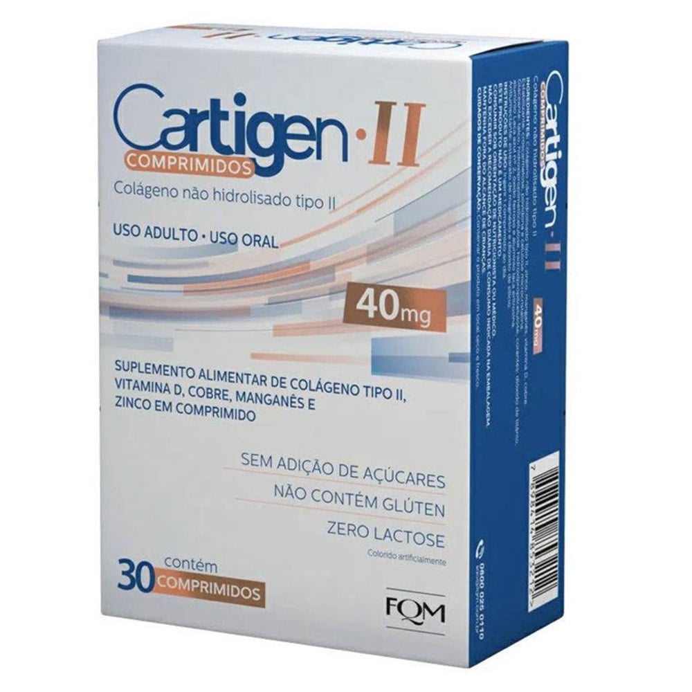 CARTIGEN II 40MG C/30 COMP - alexfarma