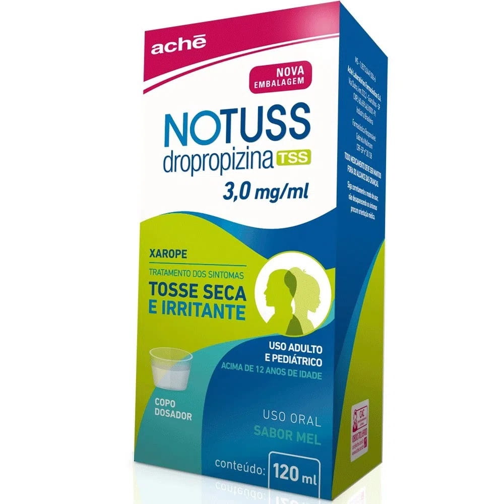 NOTUSS TSS AD 120ML - alexfarma