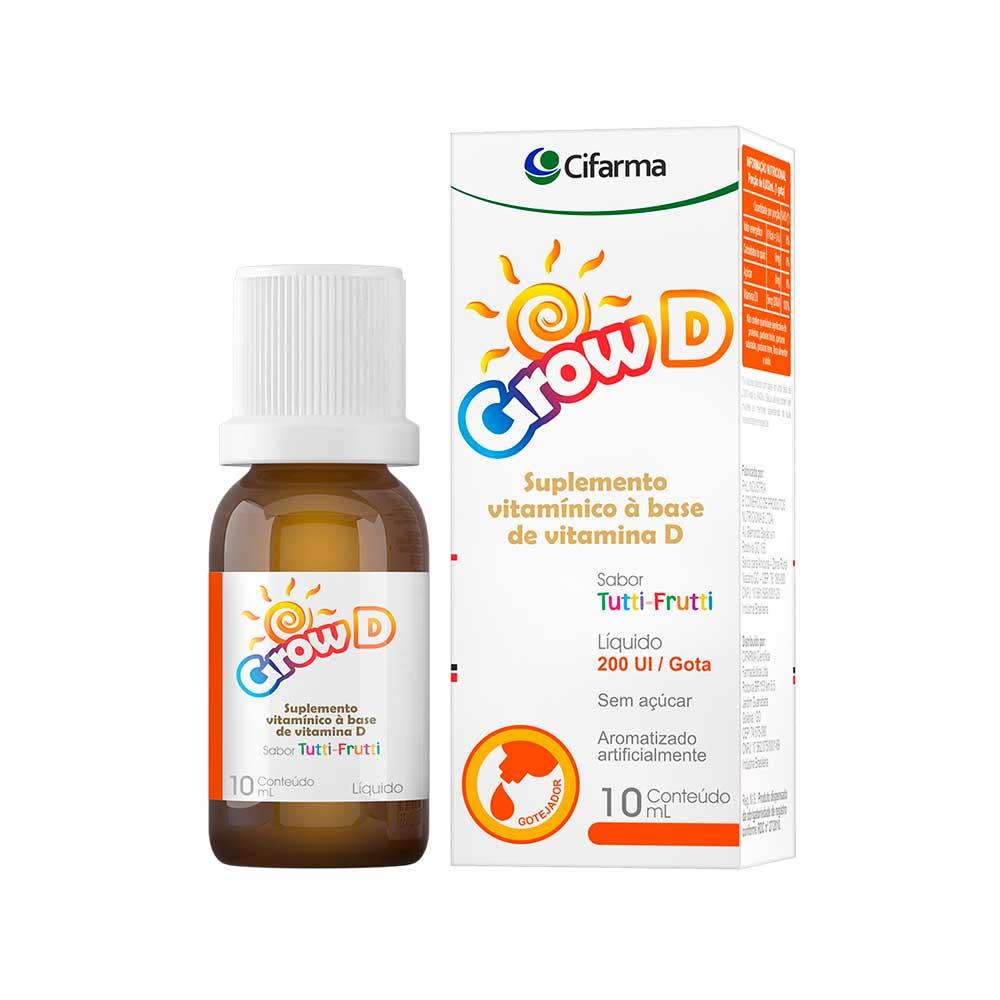 GROW D GTS 10ML - alexfarma