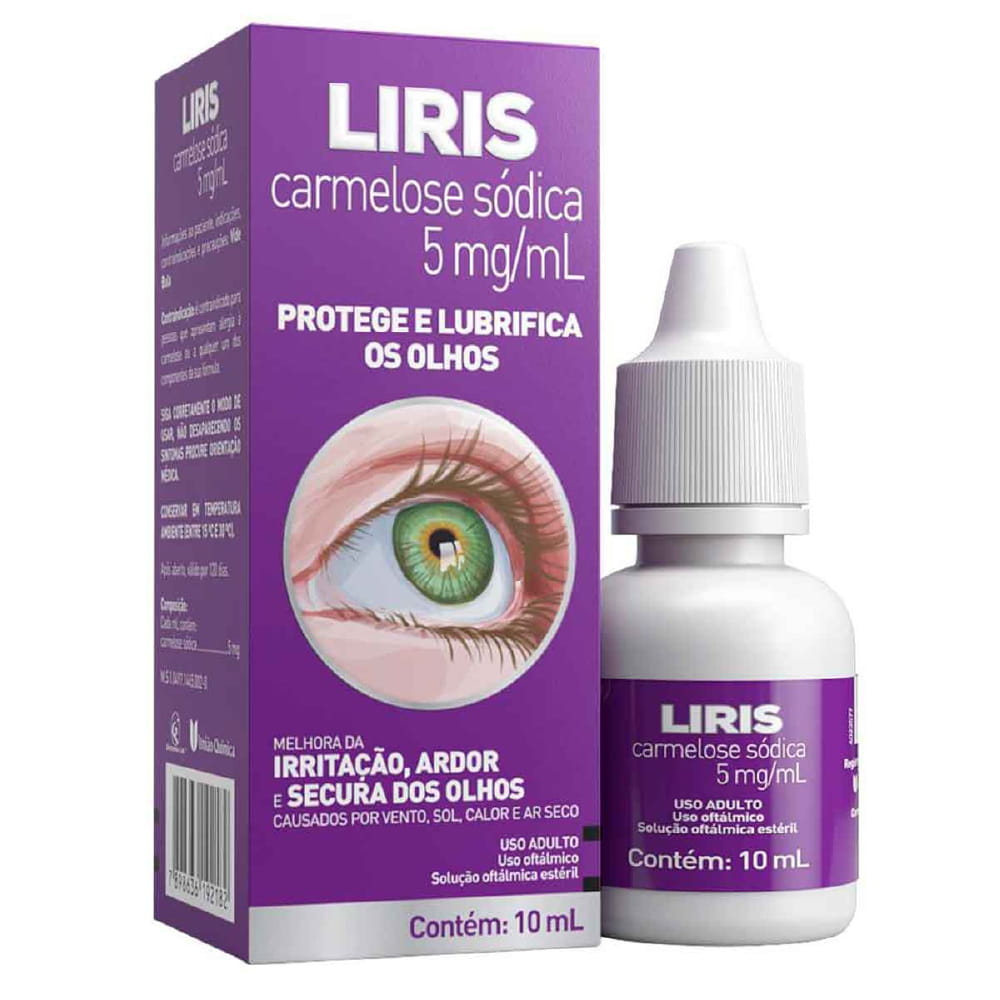 LIRIS 5MG/ML SOL OFT 10ML - alexfarma