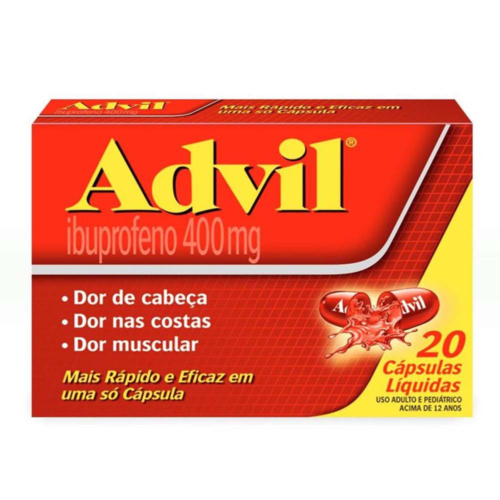ADVIL 400MG C/20 CAPS - alexfarma