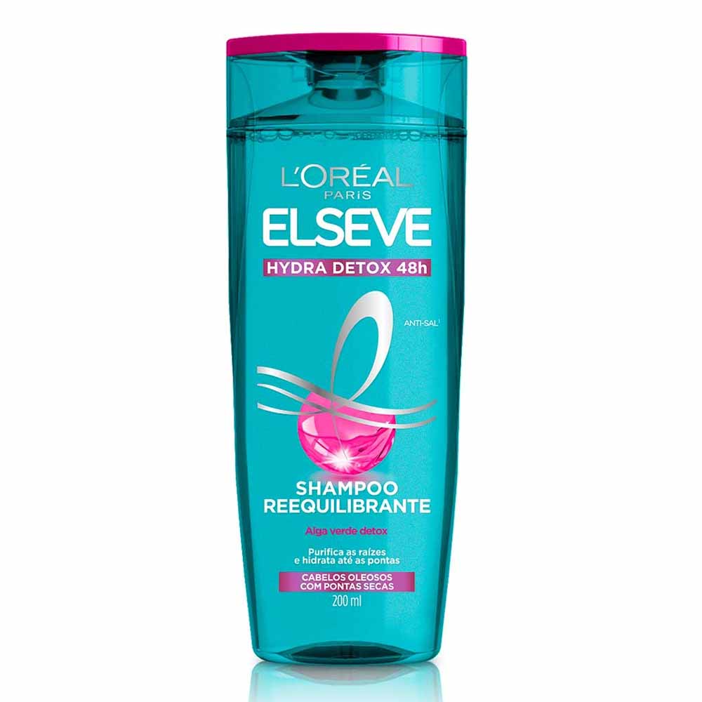 SH ELSEVE HYDRA DETOX ANTI OLIOSIDADE 400ML - alexfarma