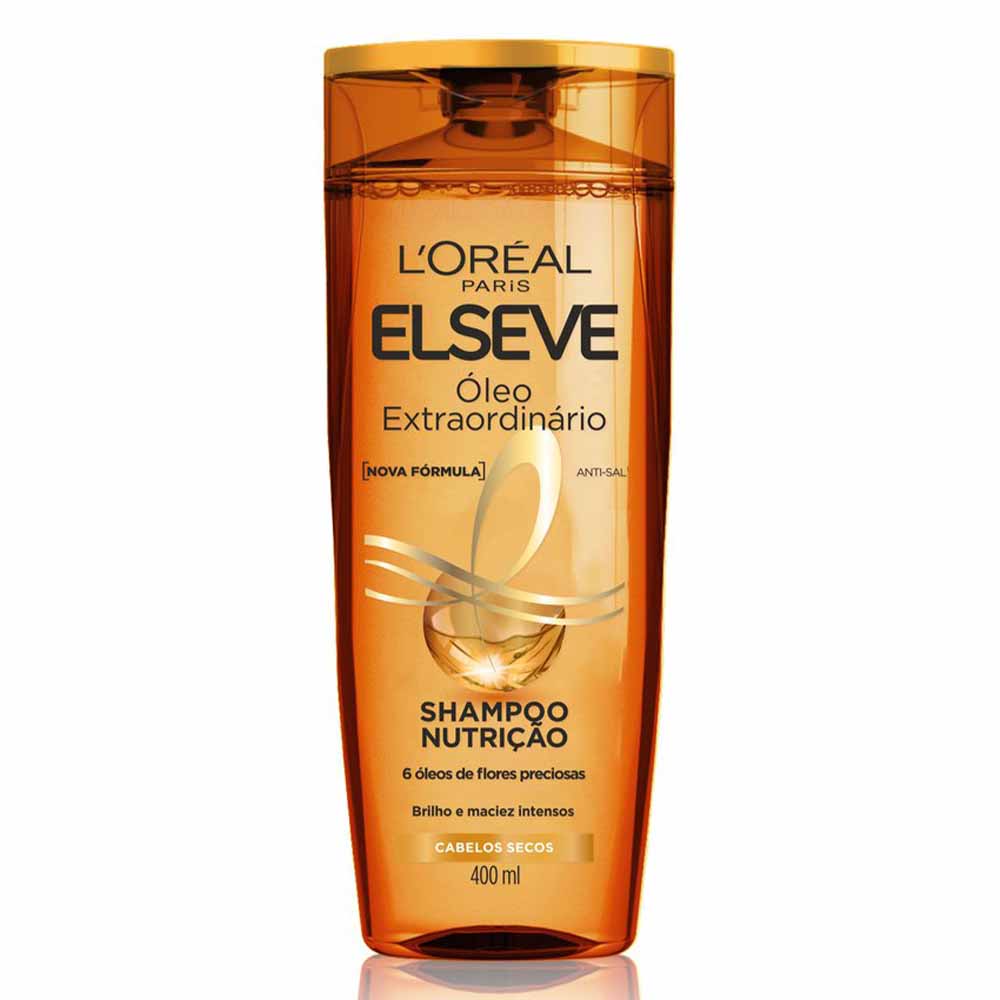 SH ELSEVE OLEO EXTRAORDINARIO NUTRICAO 400ML - alexfarma