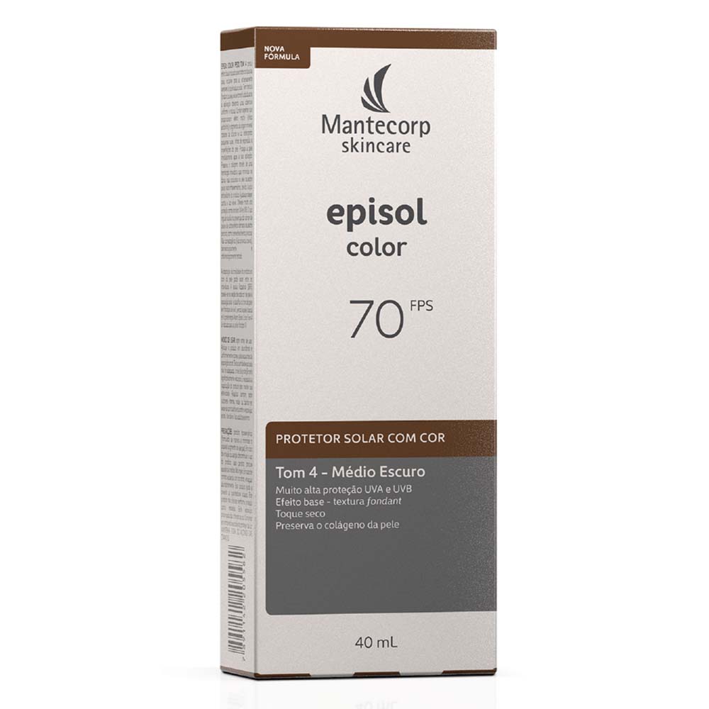 EPISOL COLOR FPS 70 TOM 4 MEDIO ESCURO 40ML - alexfarma