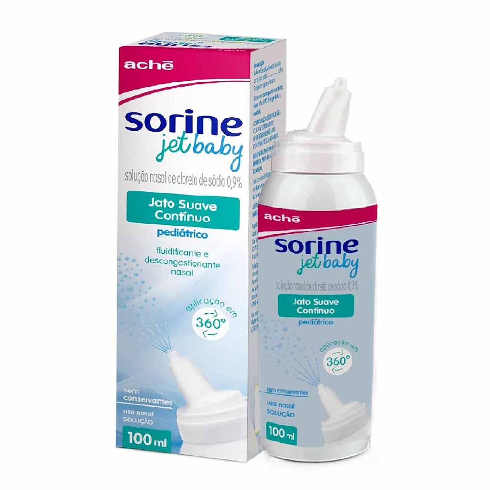 SORINE JET BABY SOL NASAL 100ML - alexfarma