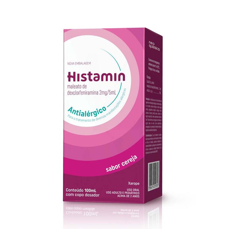 HISTAMIN LIQ 100ML - alexfarma