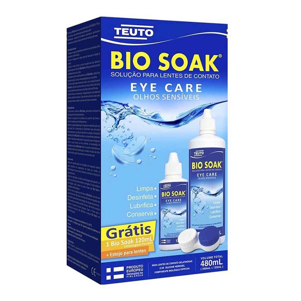 BIO SOAK KIT SOL 360+120ML - alexfarma