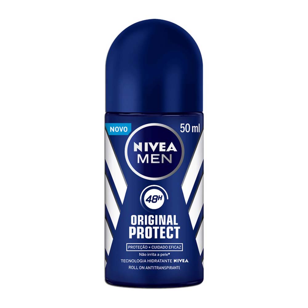 DES ROLL-ON NIVEA MASC ORIGINAL PROTECT 50ML - alexfarma