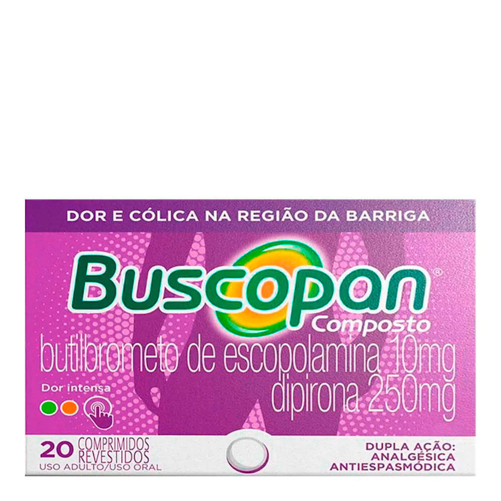 BUSCOPAN COMPOSTO C/20 COMP - alexfarma