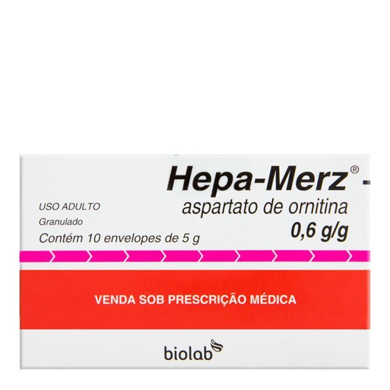 HEPA MERZ 0,6G C/10 ENV 5G - alexfarma