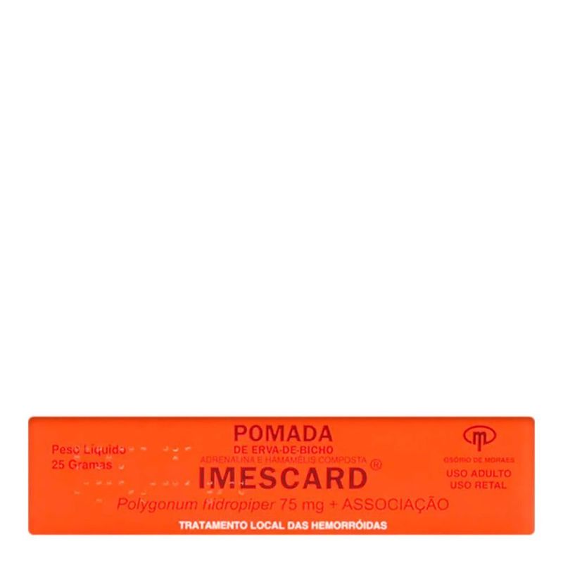 POMADA IMESCARD 25GR - alexfarma