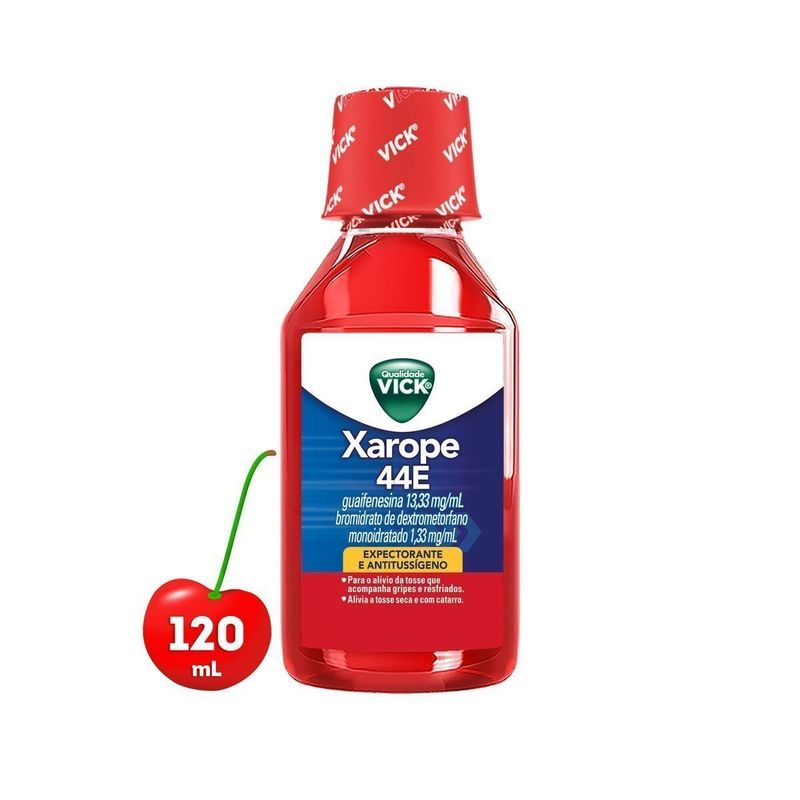 XAROPE VICK 44E 120ML - alexfarma
