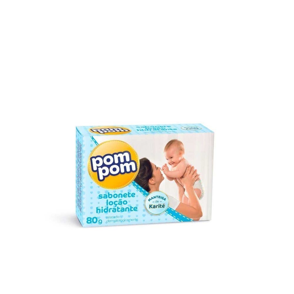SAB POM POM HIDRATANTE 80GR - alexfarma