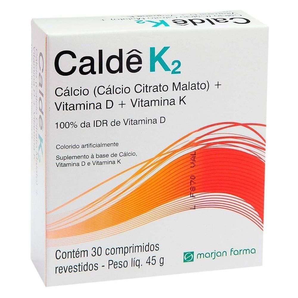 CALDE K2 30 COMP - alexfarma