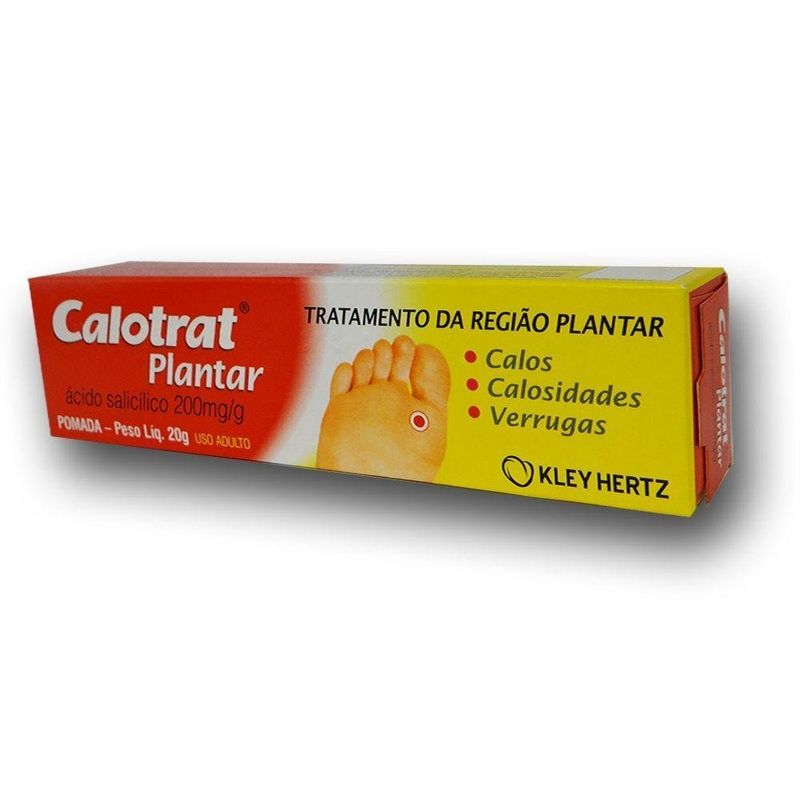 CALOTRAT PLANTAR POMADA 20G HERTZ - alexfarma
