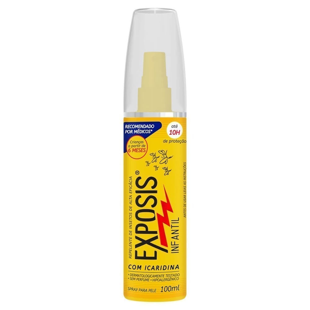 REPELENTE EXPOSIS INFANTIL SPRAY 100ML - alexfarma