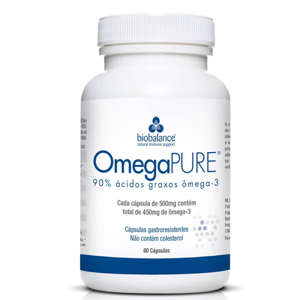 OMEGAPURE C/ 60 CAPSULAS - alexfarma