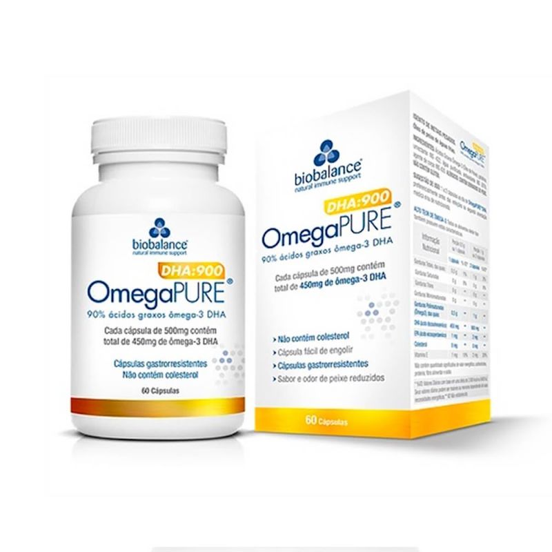 OMEGAPURE DHA:900 C/ 60 CAPSULAS - alexfarma