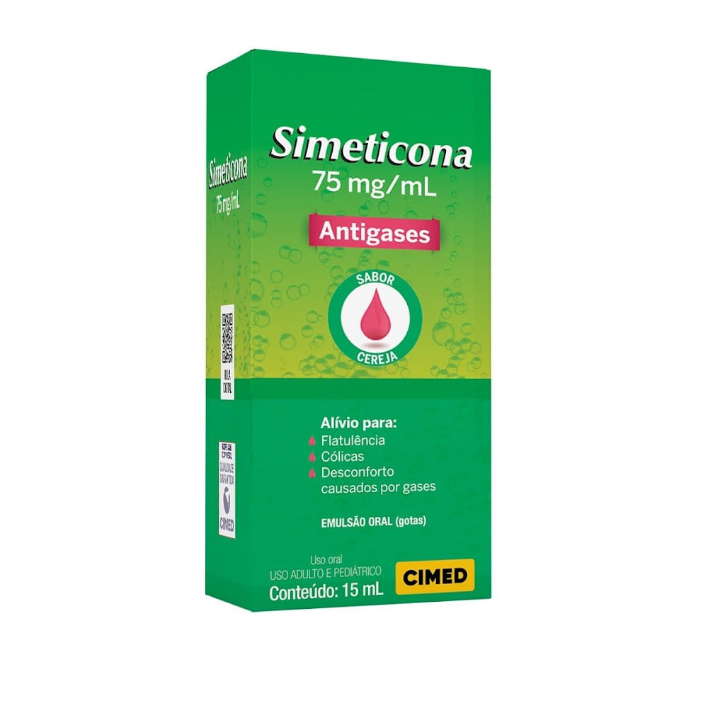 SIMETICONA 75MG GTS 15ML CIMED - alexfarma
