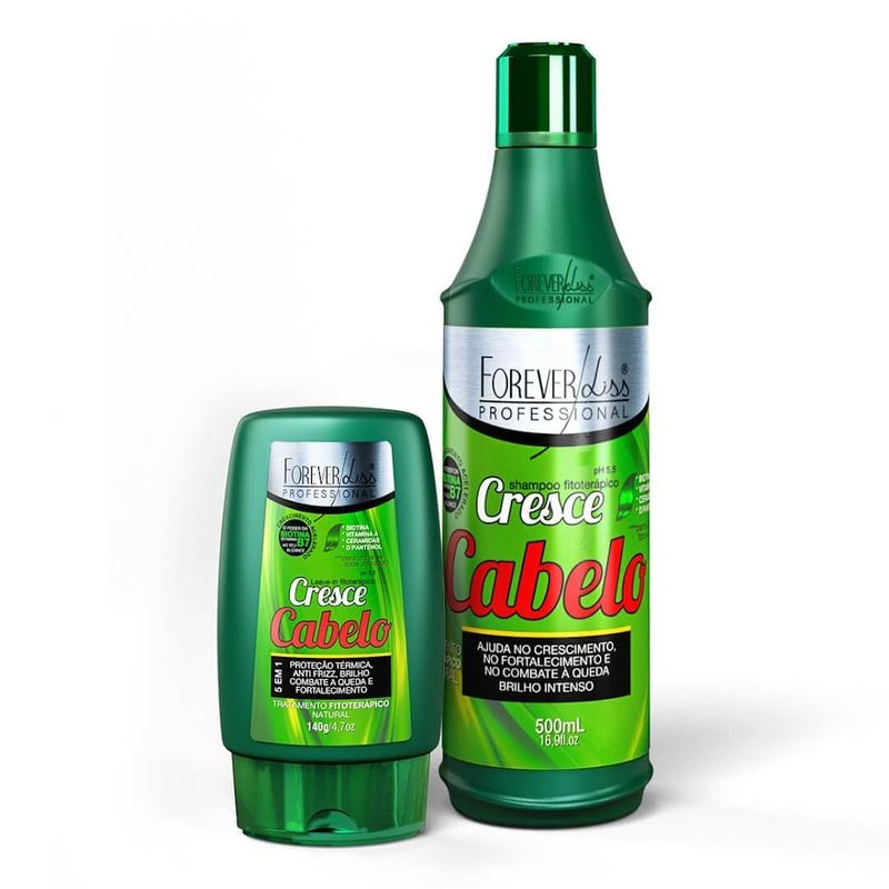 SH FOREVER LISS CRESCE CABELO 500ML - alexfarma