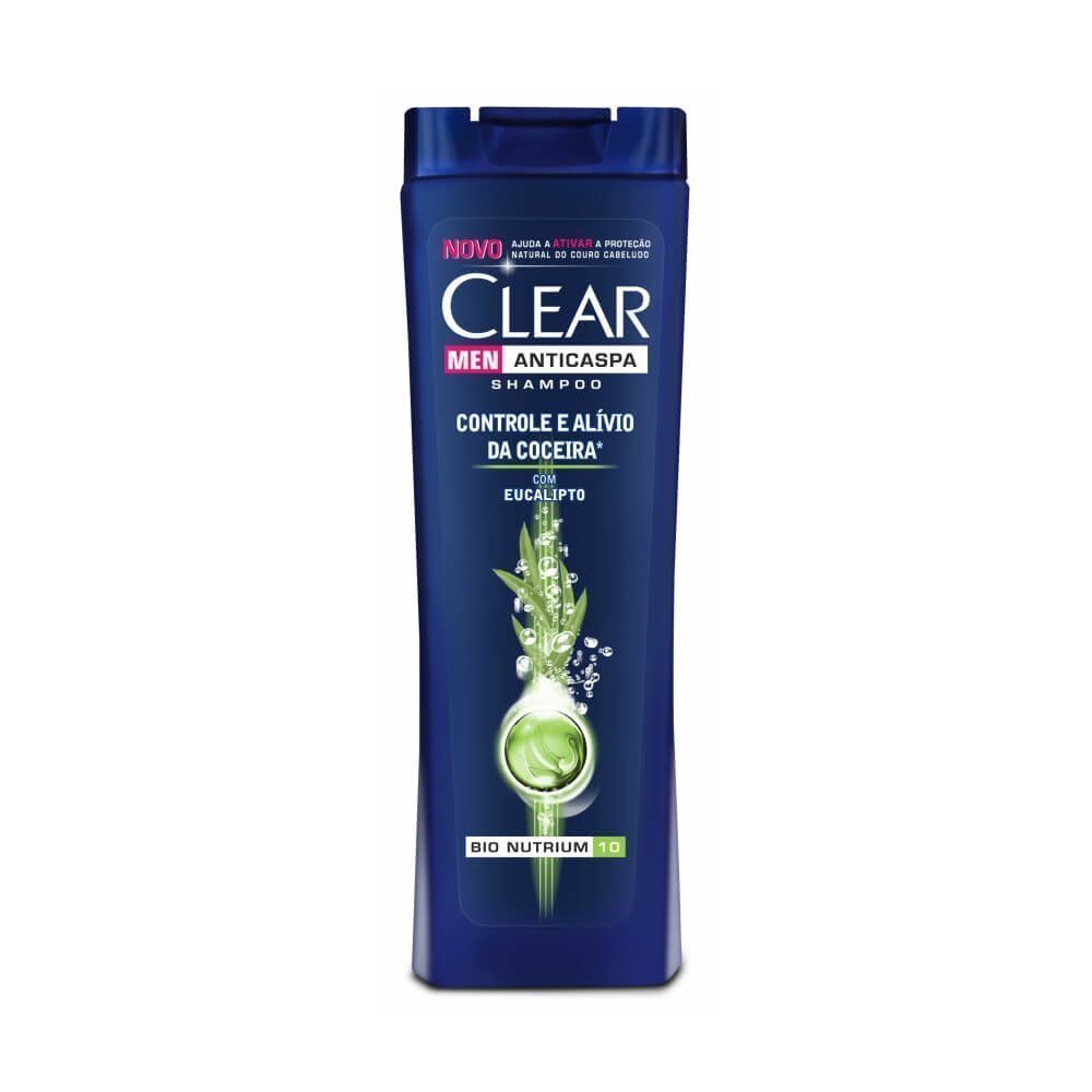 SH CLEAR MEN CONTROLE E ALIVIO DA COCEIRA A/CASPA 400 ML - alexfarma