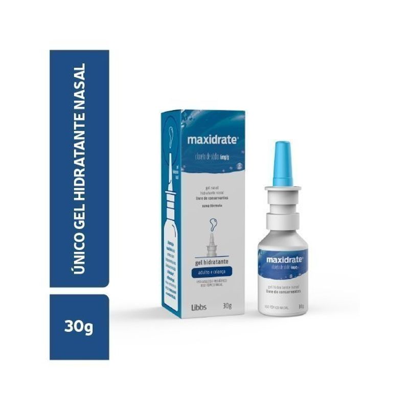 MAXIDRATE GEL NASAL 6,0MG/G 30G - alexfarma
