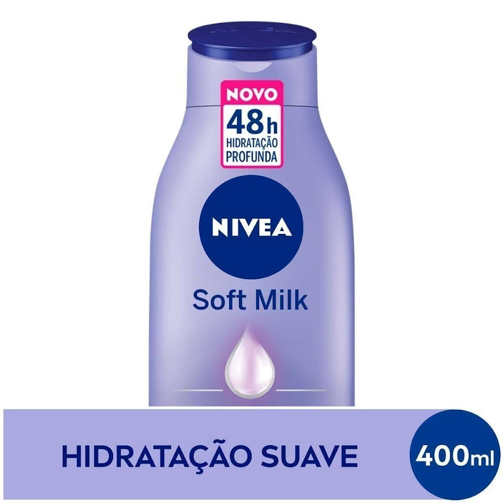 HIDRAT NIVEA SOFT MILK PELA SECA 400 ML - alexfarma