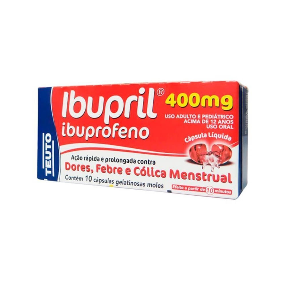 IBUPRIL 400MG C/10 CAPS - alexfarma