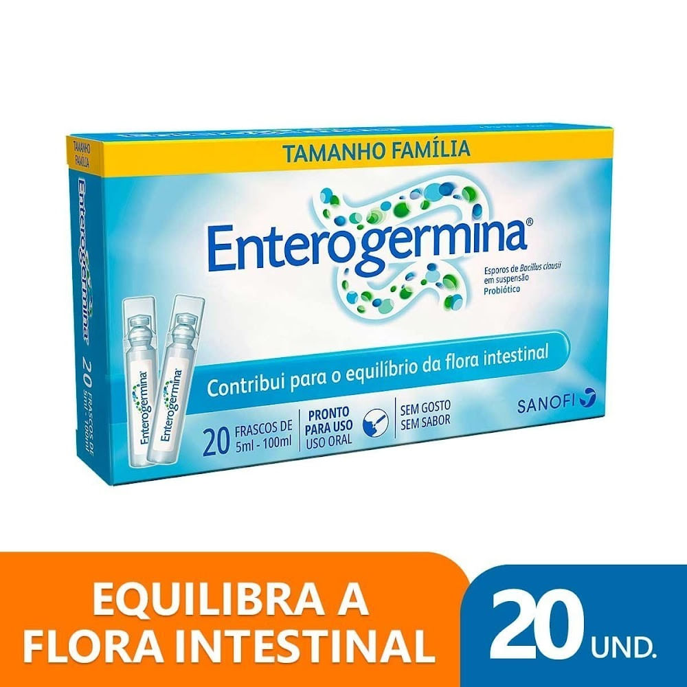 ENTEROGERMINA 5ML C/20 FLAC - alexfarma