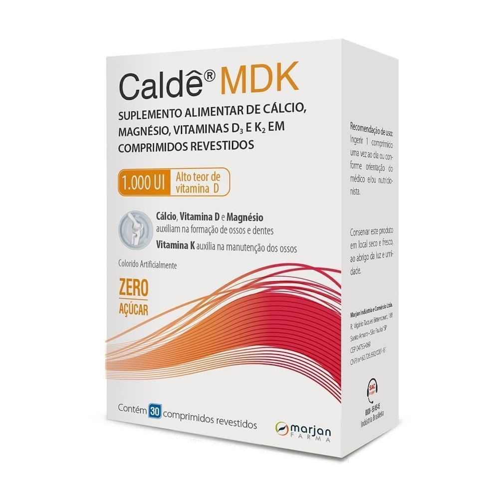 CALDE MDK 1000MG C/30 COMP - alexfarma