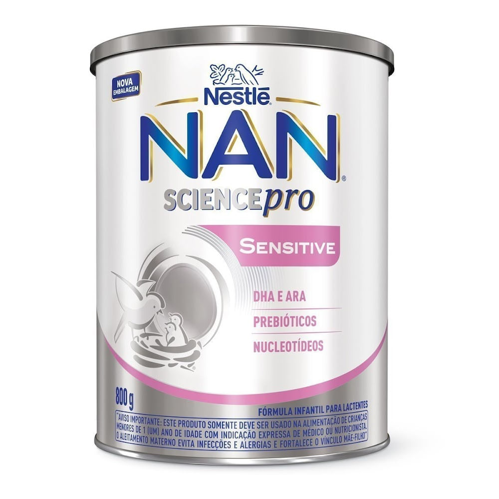 NAN SENSITIVE 800GR NESTLE - alexfarma