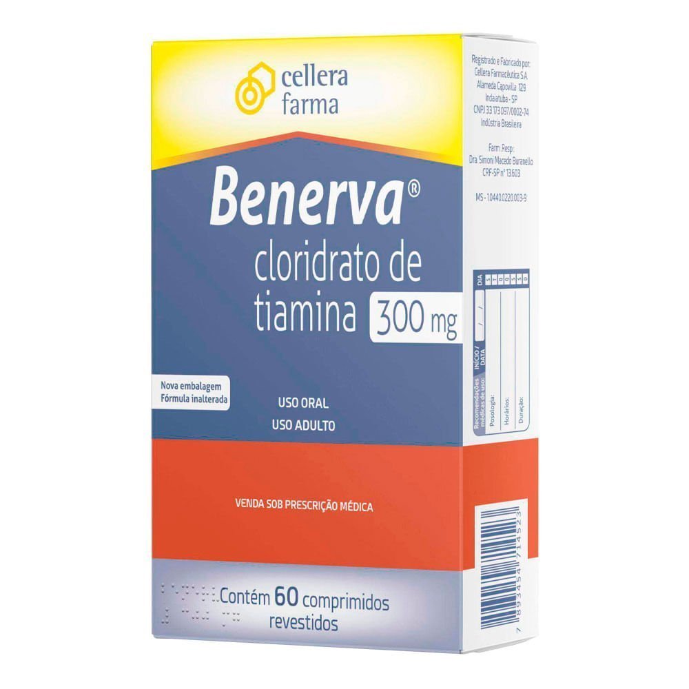 BENERVA 300MG C/60 COMP - alexfarma