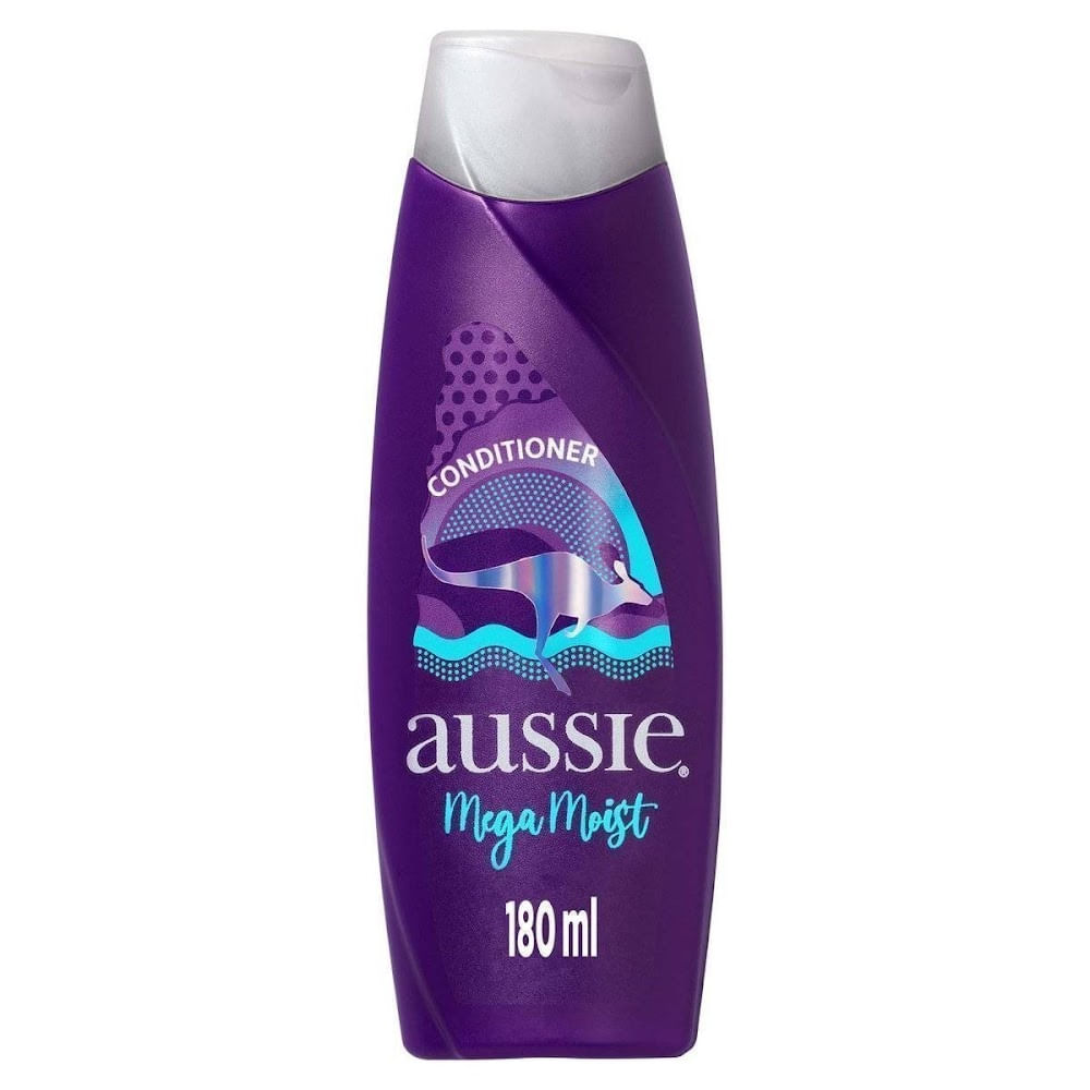 COND AUSSIE MEGA MOIST 180ML( TODOS TIPO DE CABELO) - alexfarma
