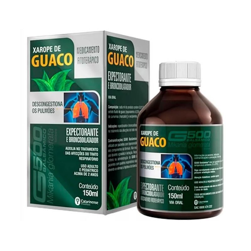 XAROPE GUACO G500 BALSAMICO 150ML CAT - alexfarma
