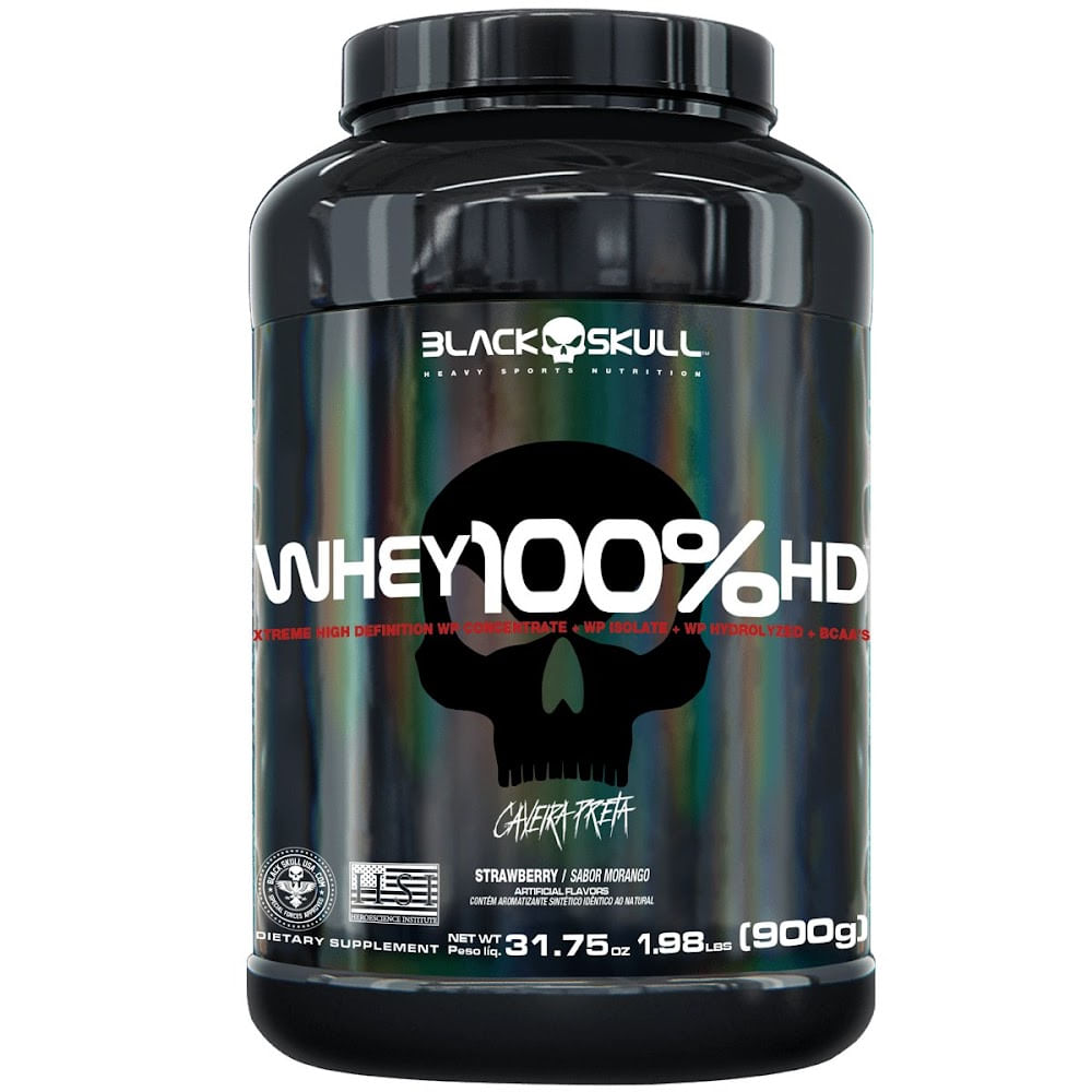 WHEY 100% HD BLACK SKULL COOKIES 900G - alexfarma
