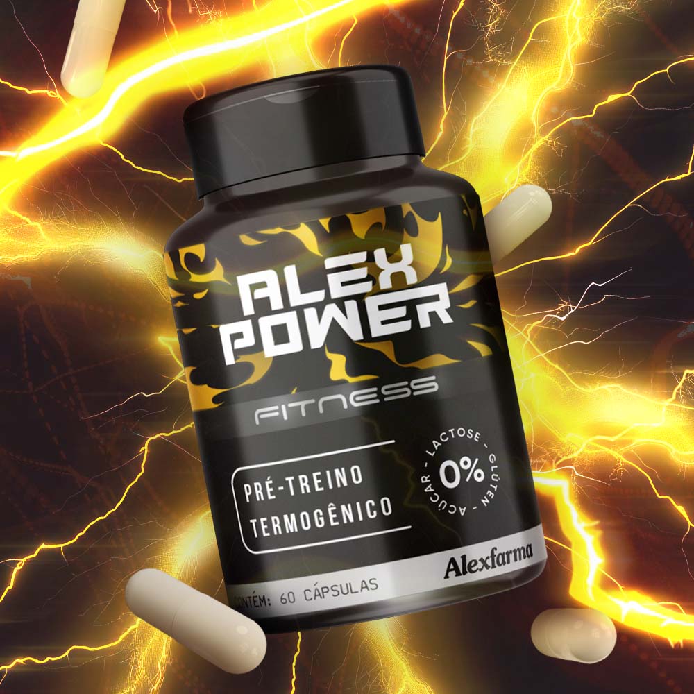 ALEX POWER 60 CAPS ALEXFARMA - alexfarma
