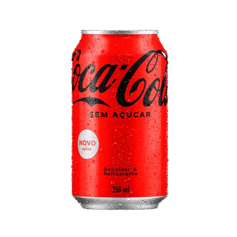 BEBIDA COCA COLA ZERO 350ML - alexfarma