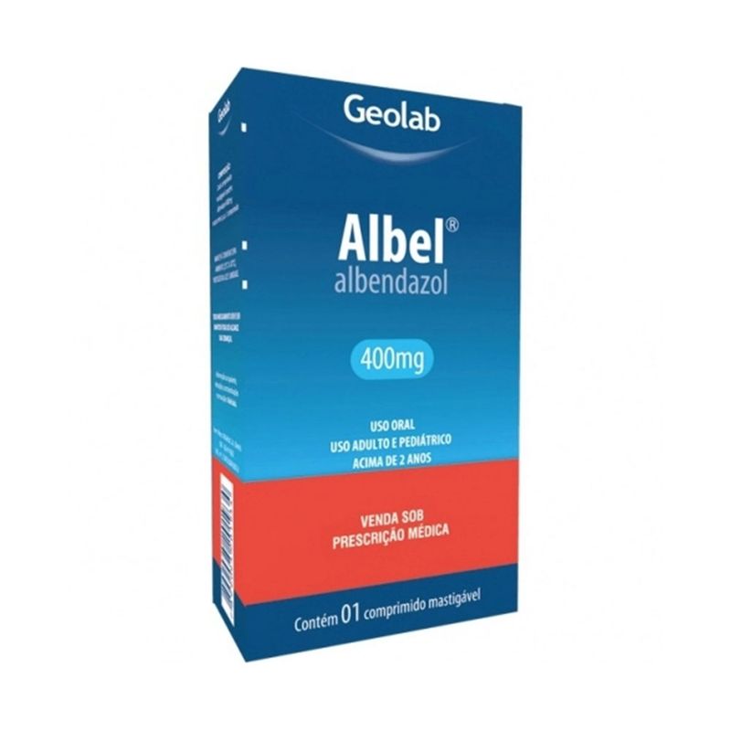 ALBEL 400MG C/1 COMP GEOLAB - alexfarma